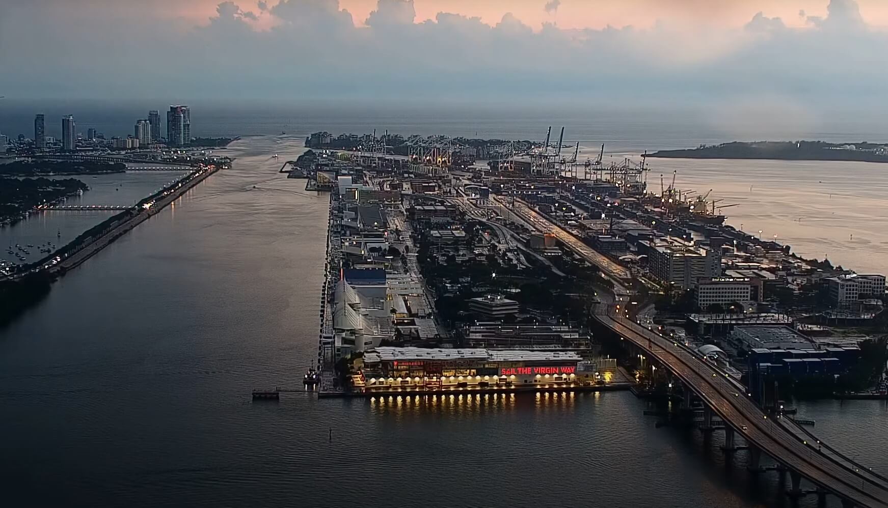 Port of Miami - Live Webcam 【🎥】