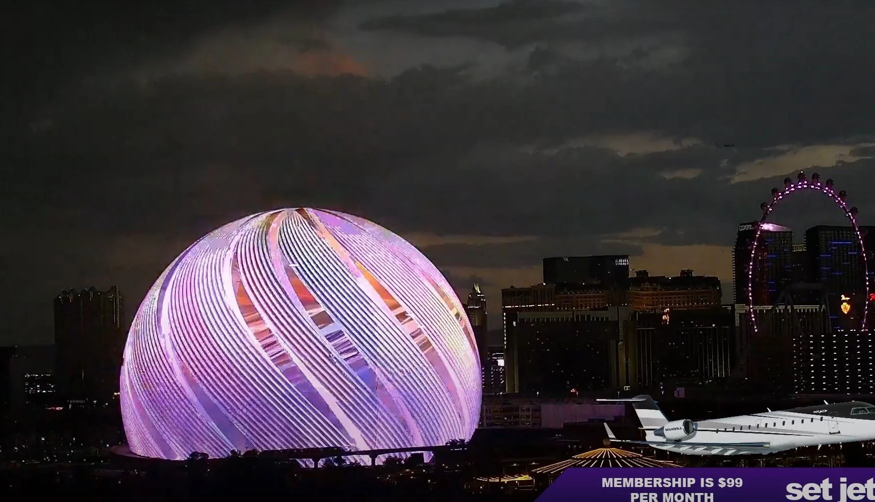 Las Vegas Sphere - Live Webcam in USA 🎦