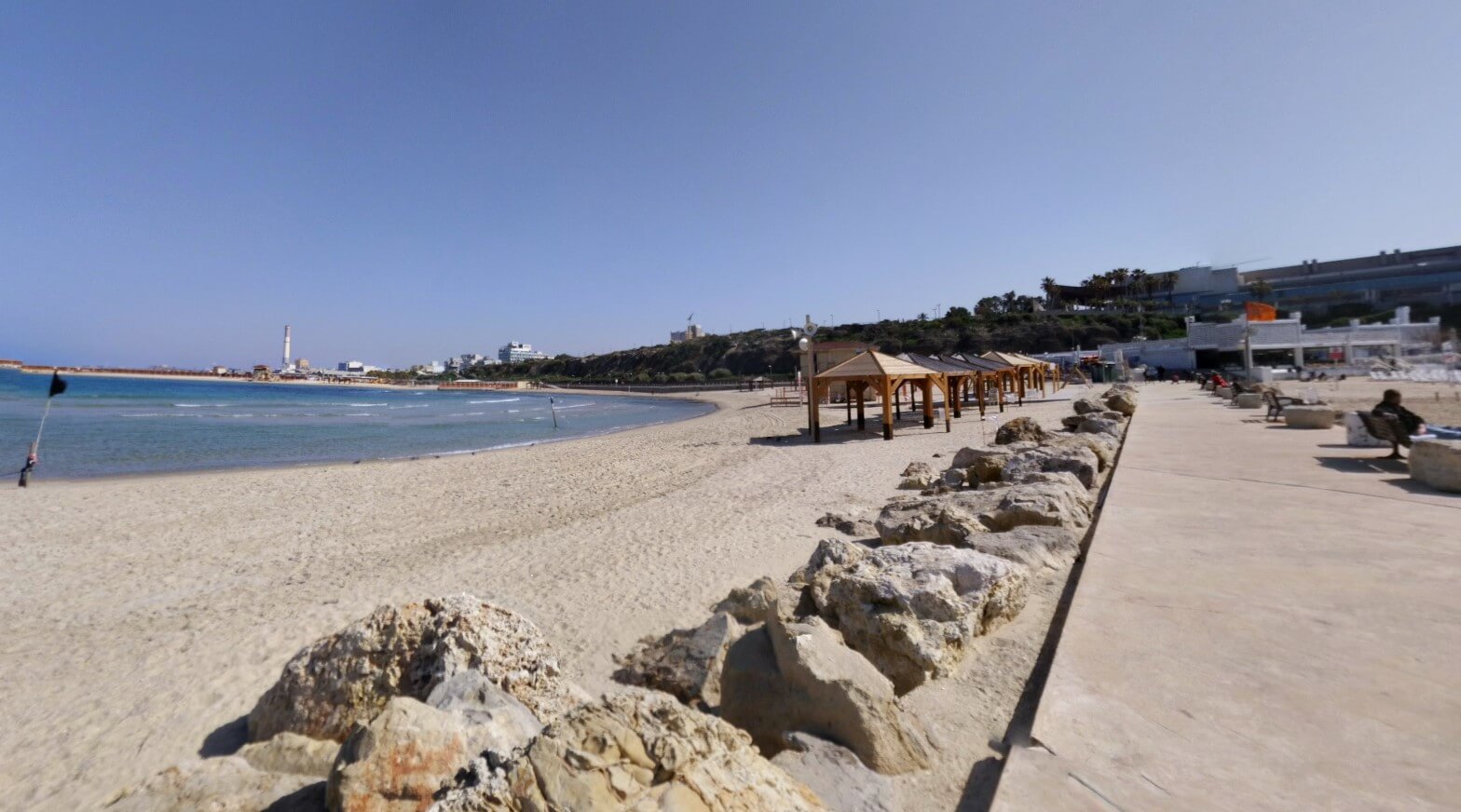 Tel Aviv - Hilton Beach - Live Webcam 【 Israel