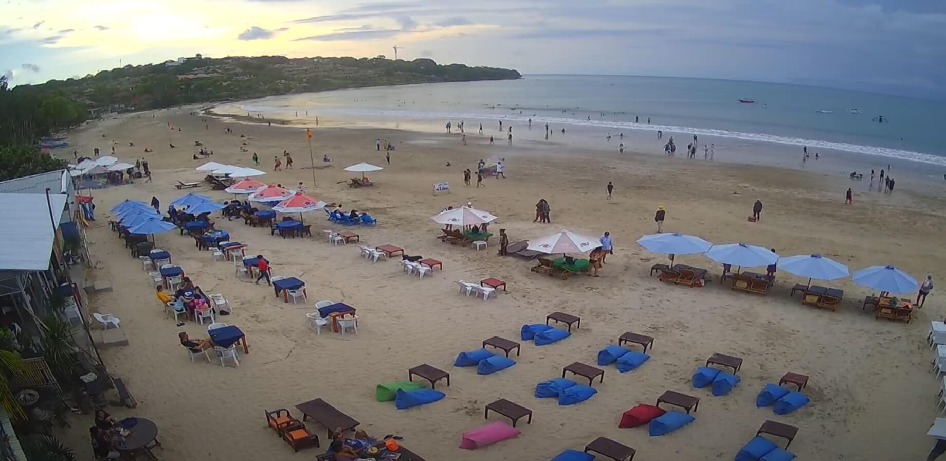 Bali - Jimbaran Beach - Live Webcam 【 Indonesia