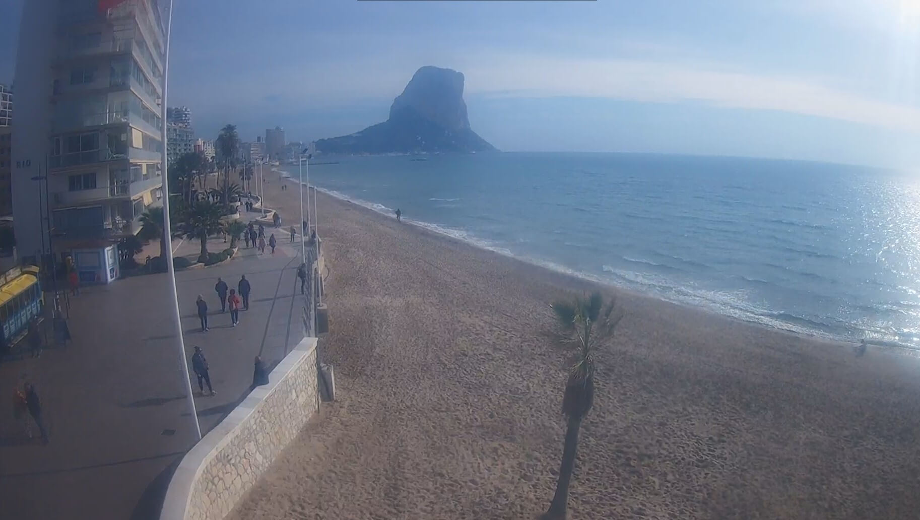 Calp - Arenal-Bol beach - Live Webcam 【 Spain
