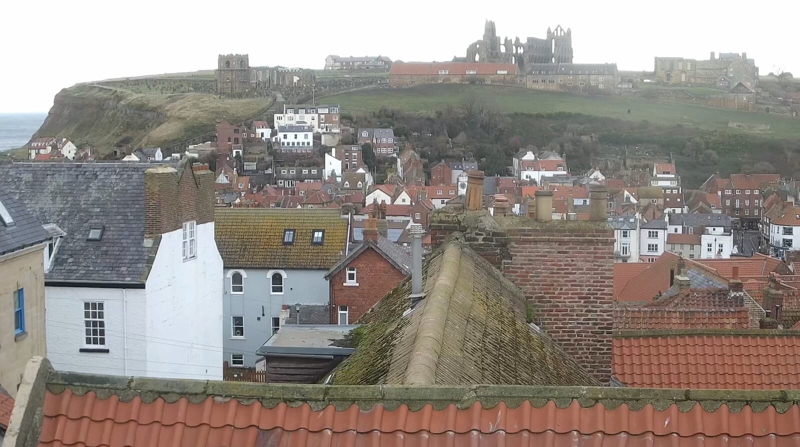 Whitby Abbey - Live Webcam 【 England