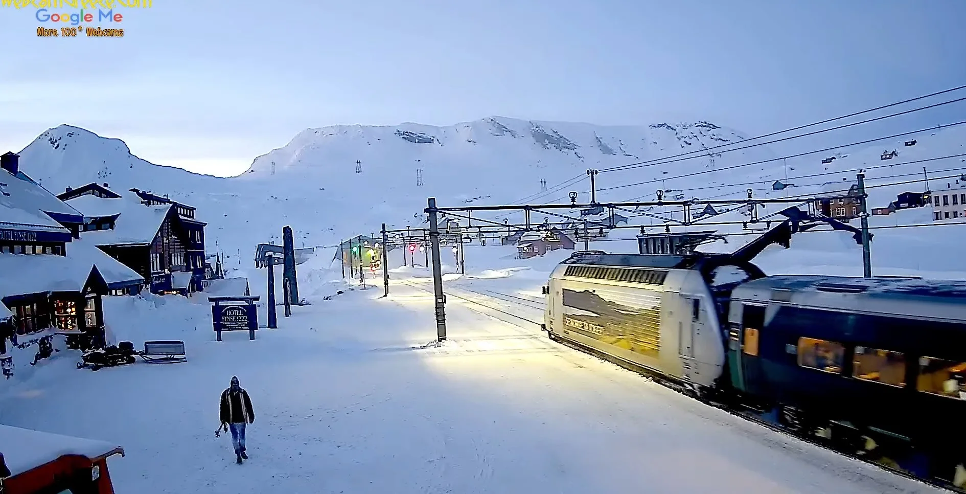 Finse stasjon live kamera - Norge 🎦