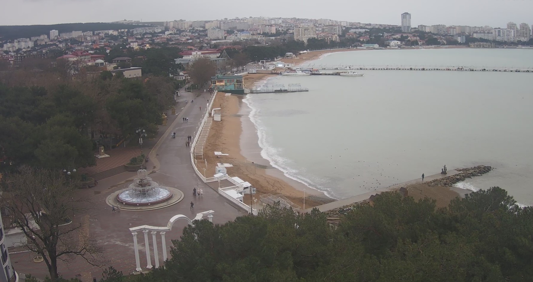 Gelendzhik, Gelendzhik Bay - Live Webcam 【 Russia