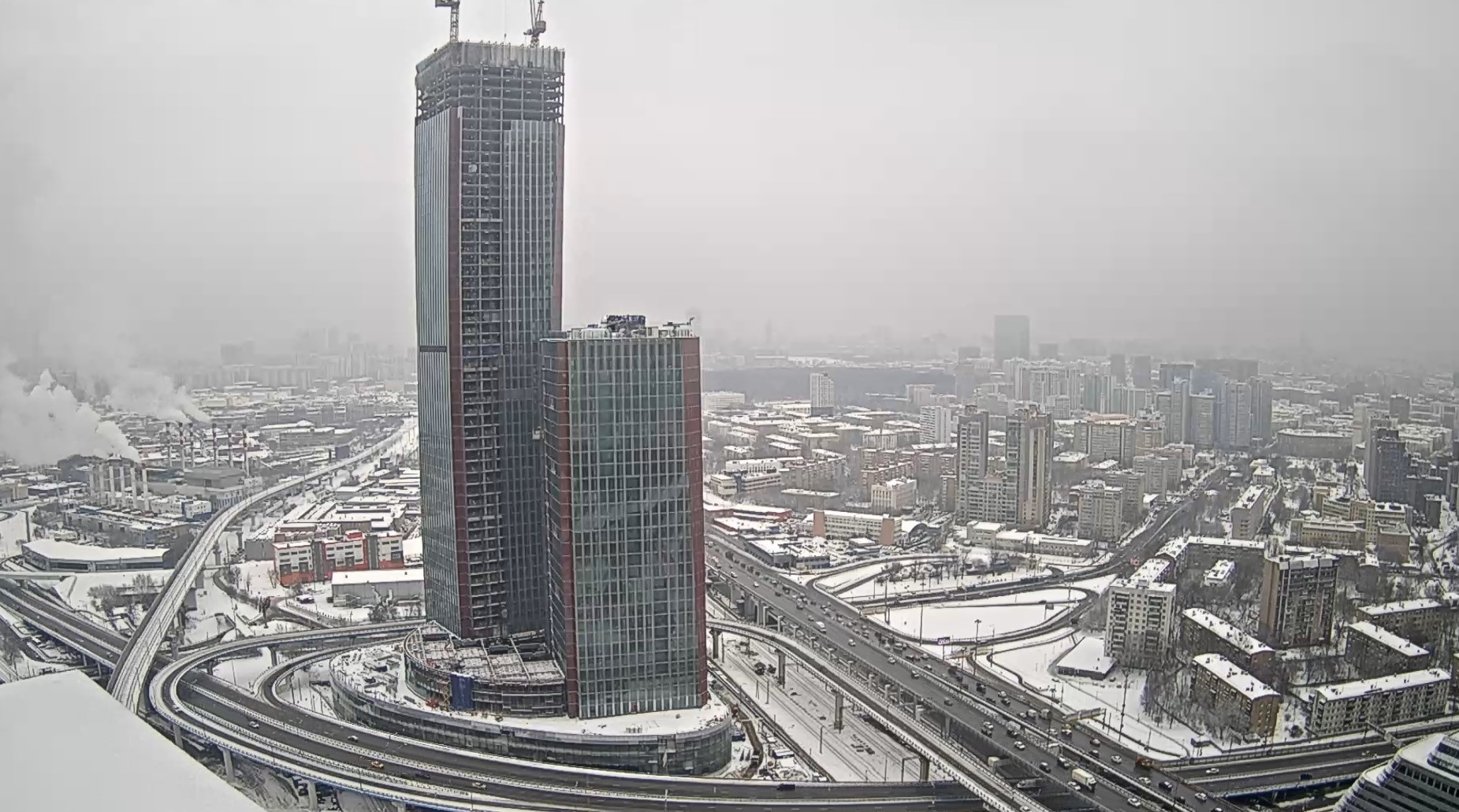 Skyscrapers iCity - Live Webcam 【 Russia