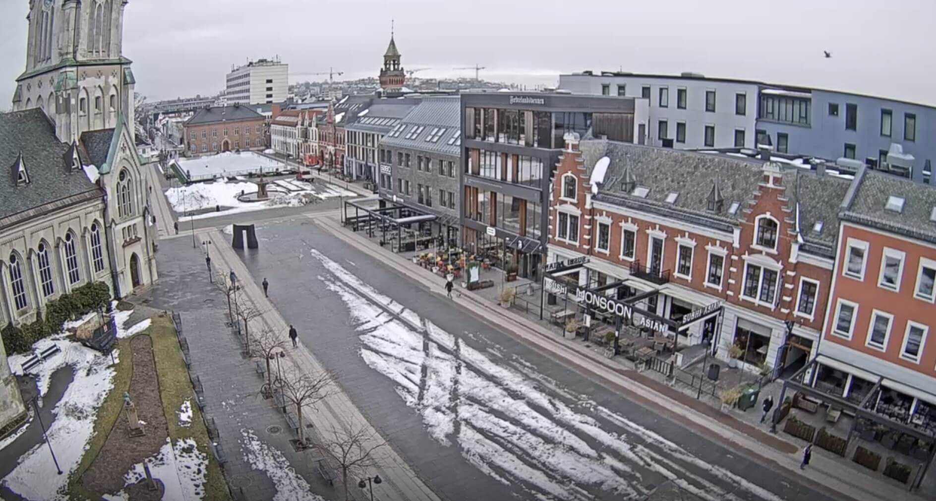 Kristiansand Cathedral Webcam - Norway 🎦