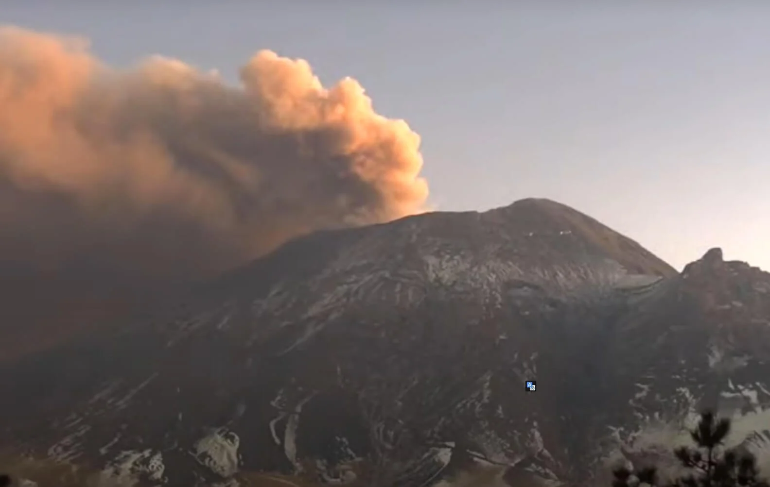 Popocatepetl Volcano Webcam - Mexico 🎦