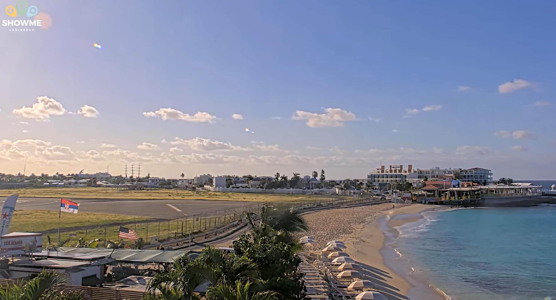 Maho Beach Webcam - Saint Martin (Island) 🎦