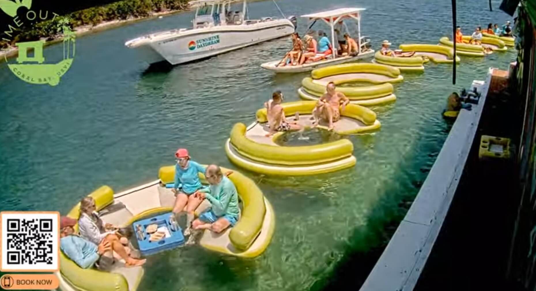 Floating Taco Bar Webcam - Virgin Islands 🎦